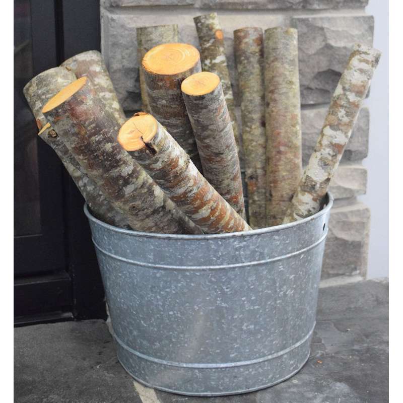Red Alder Firewood Logs Loose - Decorative Medium Logs