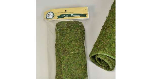 Moss Table Runner | Craft Moss | Curious Country Creations